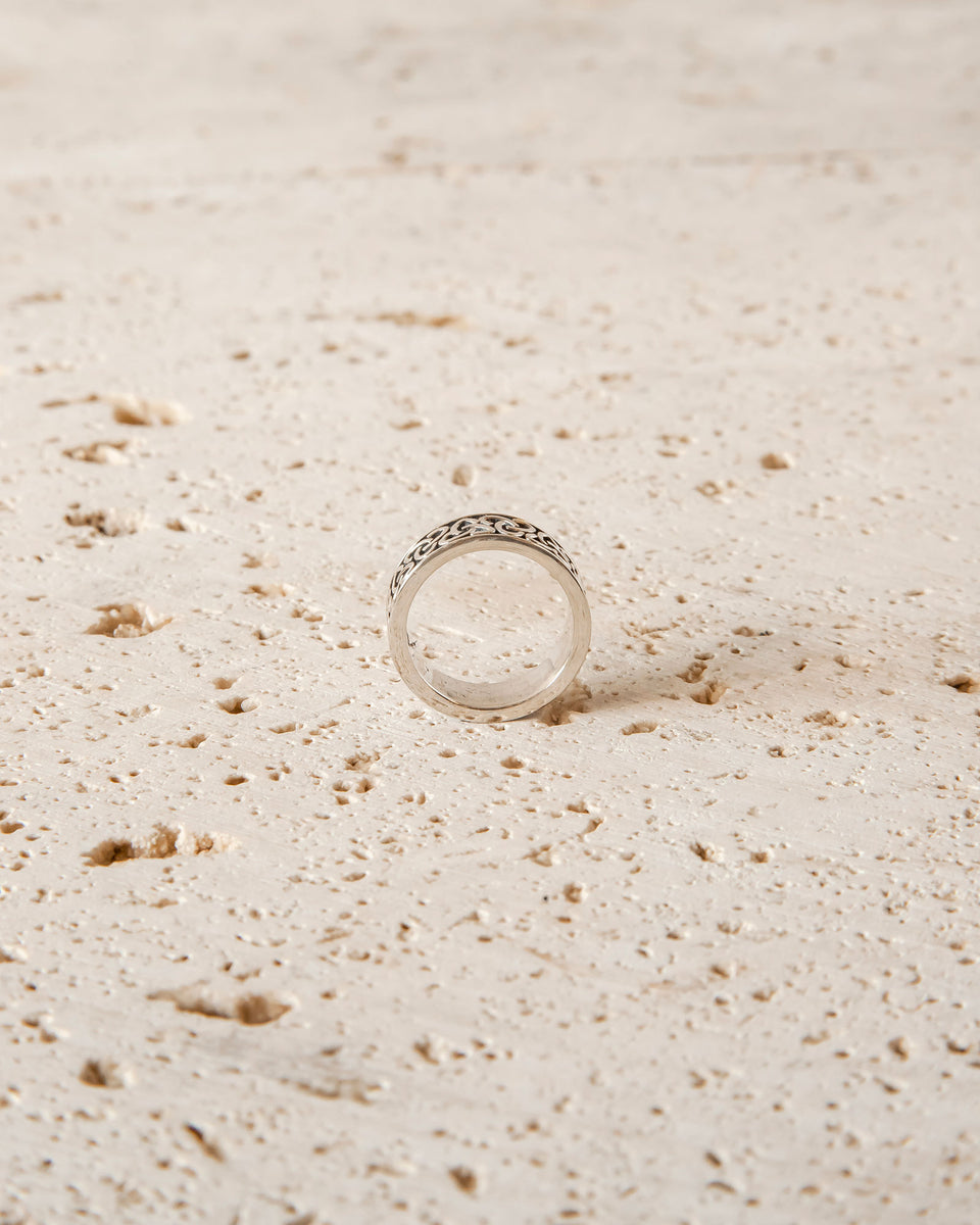 CELTIC WEAVE RING - STERLING SILVER – Viking Mode